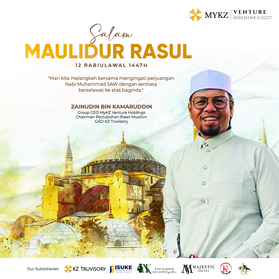 Salam Maulidur Rasul 1447H/2025M - My KZ Ventures